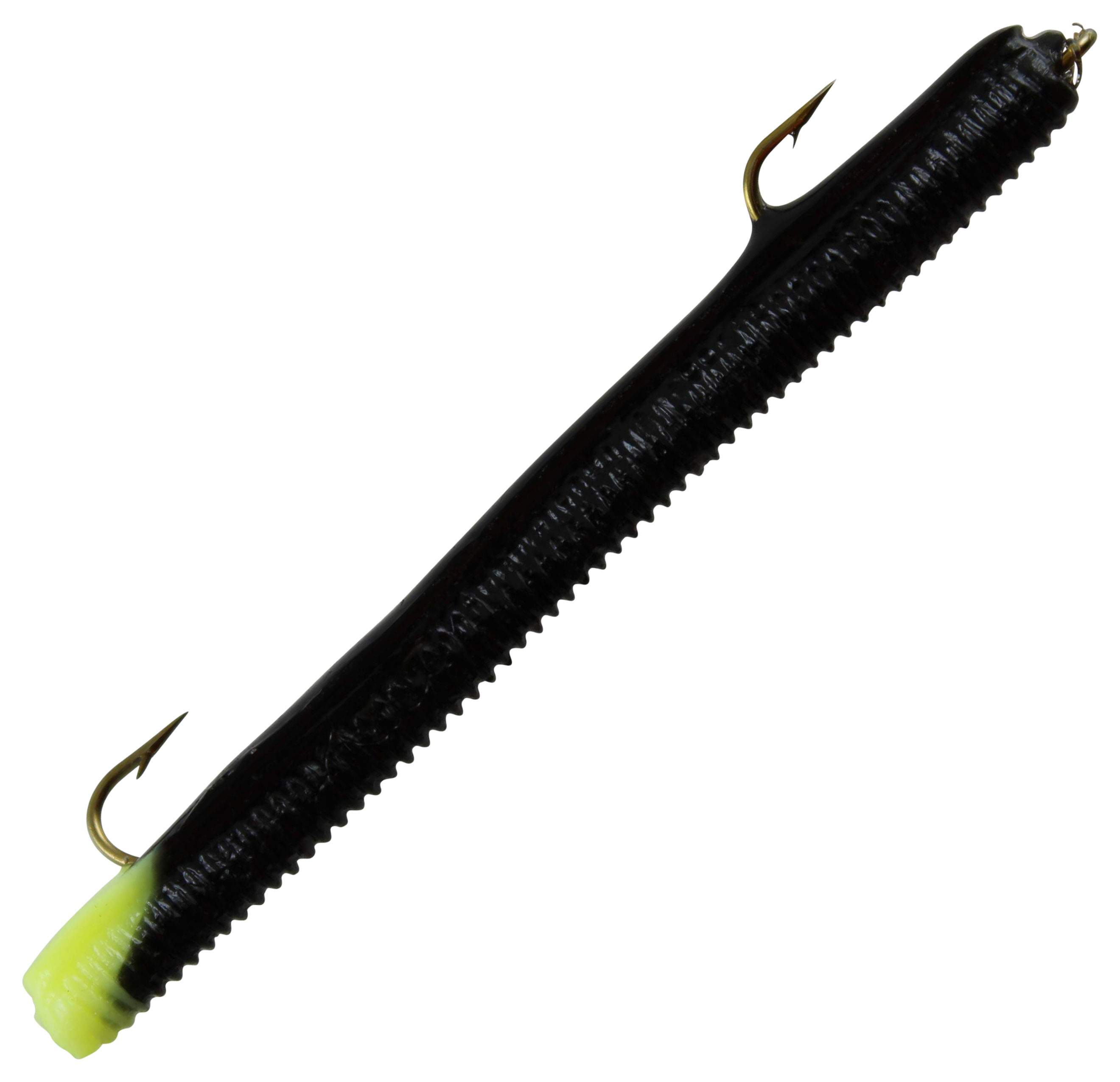 Ike-Con P-Wee Worm - Watermelon/Chartreuse Tail | Bass Pro Shops